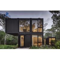 China Home Prefab Container House with Solid H-shape Steel Beam and Sandwich Panel Door for sale
