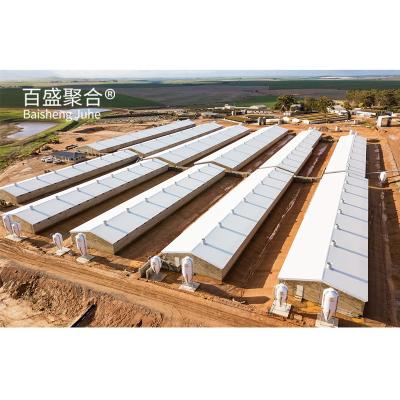 China Aluminum Alloy Window Purlin C.Z Shape Steel Channel Durable Pig Farming House Design for sale