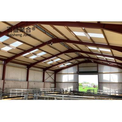 China Insulated goat sheep shed farming house buildings with Certificate ISO9001 2008/CE/BV for sale