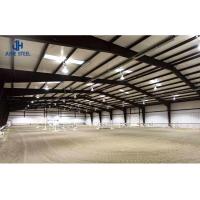 China Q235 Q355B Metal Industrial Light Steel Structure Workshop with Aluminum Alloy Window for sale