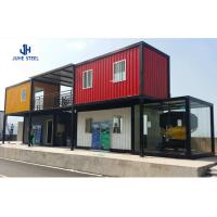 China Customized Color CAD/3D Prefab House for Luxury Modern Two Storey Container Buildings for sale