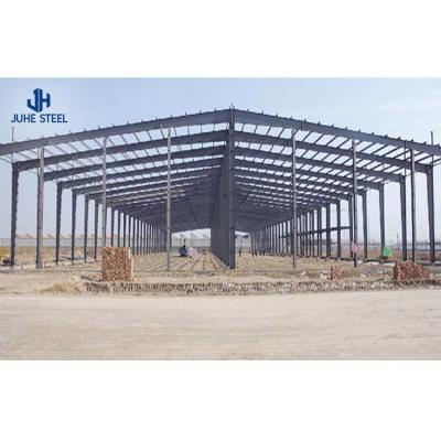China Aluminum Alloy Window Steel Structure Chicken Poultry Hangar Warehouse with Steel Frame for sale