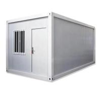 China Prefabricated Container House Home with Light and C.Z Shape Steel Channel Purlin for sale