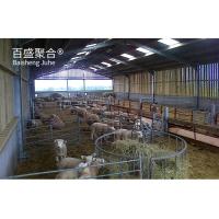 China ASTM Standard Steel Structure Prefab Building for Cow Sheep Cattle House Farm Sheds for sale