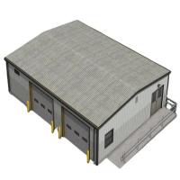 China C.Z Shape Steel Channel Purlin ASTM Standard Steel Structure Warehouse for Trucks for sale