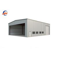 China 240x250 Size Welding Processing Service Hangar for Private Aircraft Steel Structure Made for sale