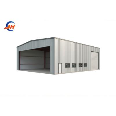 China 240x250 Size Welding Processing Service Hangar for Private Aircraft Steel Structure Made for sale