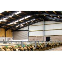 China Aluminum Alloy Window Metal Goat Farm Shed Design Steel Structure Sheep House Shelter PKPM Drawing for sale