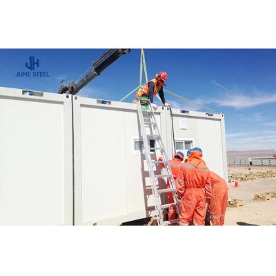 China Space-Saving Steel Structure Container House All-in-One Modular Prefab with Bathroom for sale