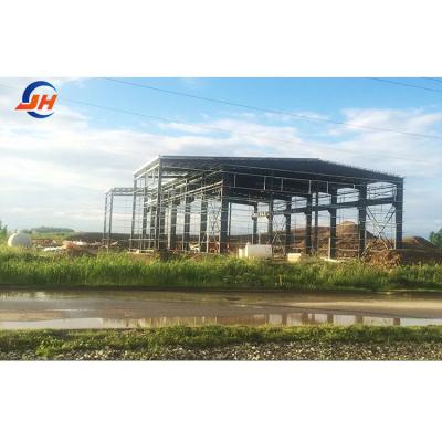 China Q235B/Q345B Low Carbon Steel Prefabricated Warehouse Workshop Building for Industrial for sale