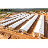 China Welding Prefab H Beams Steel Structure Building For Goat Sheep Sheds Cow/Cattle Farm for sale