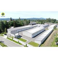 China Commercial Office Building Metal Steel Structure Workshop with Sandwich Panel Roofing for sale