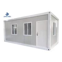 China Prefabricated Container Homes with Steel Chasis 18mm MGO board 15mm Vinyl flooring for sale