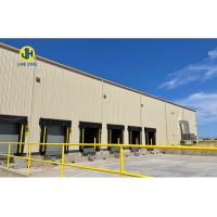 China Industrial Prefabricated Steel Warehouse with Long Fatigue Life and Customizable Design for sale