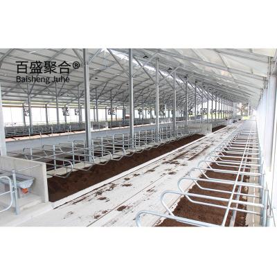China Efficiently Designed Heavy Prefabricated Cow House/Cow Shed with C.Z Shape Purlin for sale