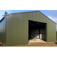 China Prefab Steel Structure Industrial Warehouse with Bending Processing and ASTM Standard for sale