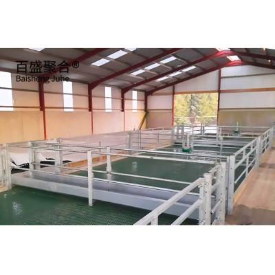 China Roller Door Prefabricated Livestock Shelter for Goat Sheep Shed Cow House Cattle Shed for sale