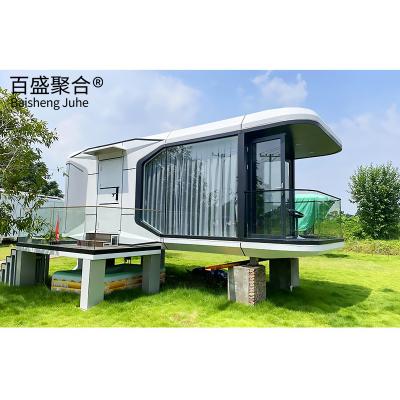 China Landscape Decoration Nanhu Capsule Home House for Prefabricated Trade Space Pod Hotel for sale