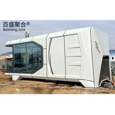 China Resort Hotel Building House with Customized Color and Eco Friendly Space Capsule Home for sale