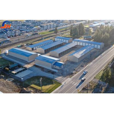 China Steel Structure Workshop for Decoiling and Steel Structural Fabrication Construction for sale