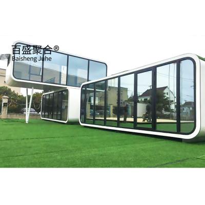China Creative Steel Structure Apple Cabin Office Perfect for Outdoor Activities and Hotel for sale