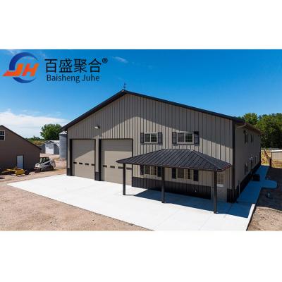 China Customizable Space Frame Shed Storage Warehouse Solid H-Shape Steel Beam Main Frame for sale