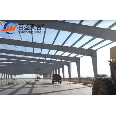 China Q355 Q235B Steel Grade Light Steel Main Frame Industrial Metal Prefab Warehouse Building for sale