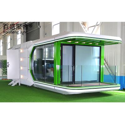 China Eco Friendly High End Life Living Mobile Container Hotel for Touring Car/Prefab House for sale