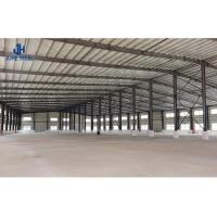 China Q235 Q355B Grade Steel Garage Metal Frame Warehouse with C.Z Shape Steel Channel Purlin for sale
