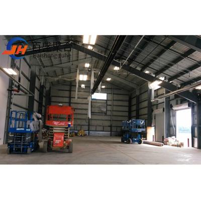 China Industrial Building with Light Steel Q345 Q235 Main Frame and Galvanized Steel Structure for sale