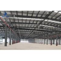 China Prefabricated Industrial Building with Main Structure Section Coulmn and Painted Finish for sale