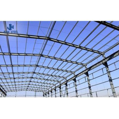 China Steel Structural Fabrication Construction Prefabricated Metal Building Warehouse for sale