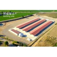 China Steel Beams H Beams Chicken Cage Poultry Rabbit House Single Steel Sheet Roofing Wall for sale