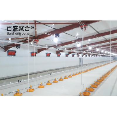 China Hot Dip Galvanised C.Z Shape Steel Channel Prefabricated Chicken House for Poultry Farm for sale