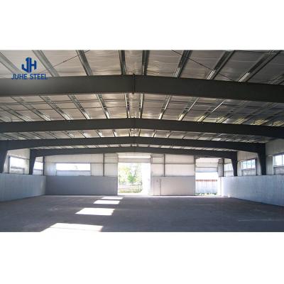 China Prefabricated Light Steel Structure Frames for Galvanized Industrial Exhibition Hall for sale