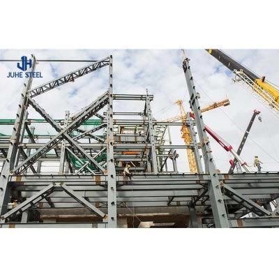 China Metal Pre Engineering Commercial Steel Building for Warehouse Workshop Hangar Garage for sale