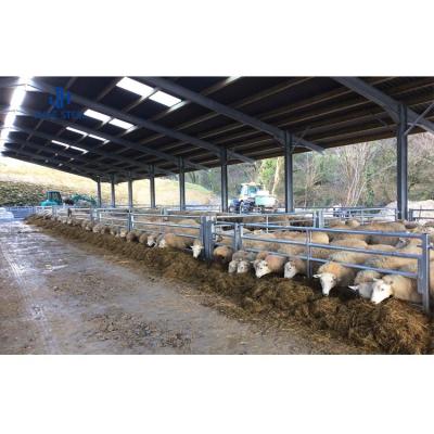 China s Prefabricated Pig Farm House with Steel Structure and Single Steel Sheet Roofing Wall for sale