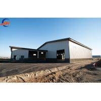 China Prefabricated Steel Frame Warehouse Grade Q235B Q355B with Bolt Connection Steel Structure for sale