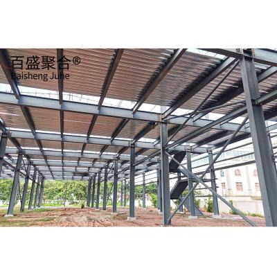 China Wide Span Steel Structure Reinforced Mobile Building for Light Industrial Shed Design for sale