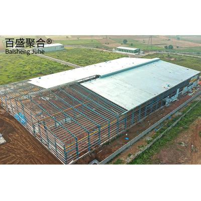 China Design Solid H-shape Steel Beam Prefabricated Steel Structure Workshop for Construction for sale
