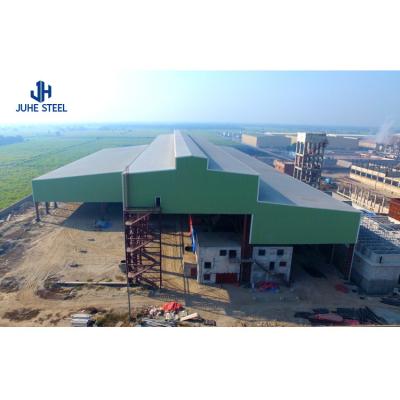 China Large Span Light Steel Frame Structure for Steel Workshop Construction Warehouse Design for sale