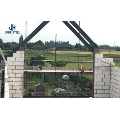 China Q235/Q235B/Q355/Q355B Steel Structure for Function Hall Design Red Iron Pre Engineered for sale