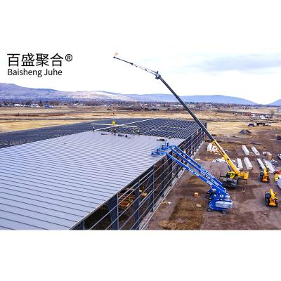 China Steel Structure Warehouse Mobile Aircraft Hangar Prefab Workshop Building Materials for sale