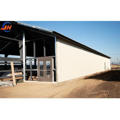 China Big Steel Workshop for Light Industrial Needs Prefab Houses Steel Structure Warehouse for sale