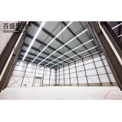 China Sliding Door Light Steel Structure Prefabricated Warehouse in for Clothes Hangar for sale