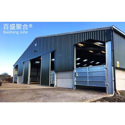 China Steel Beams H Beams Heavy Structure Prefab Shed for Storage Shopping Mall Chicken Farm for sale