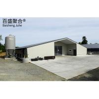 China Commercial Prefabricated Metal Buildings with Custom Colors and Welding Space Design for sale