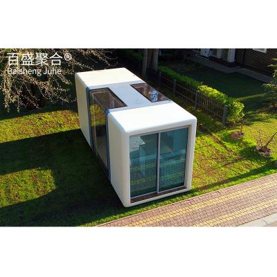 China Carport 20ft 40ft Customized Modern Prefab Mobile House Smart Apple Cabin Ready Made House for sale