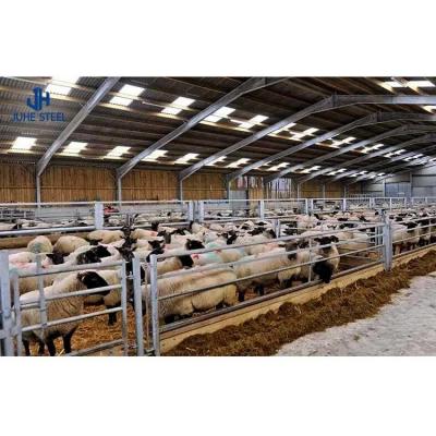 China Convenient Prefabricated Steel Barn for Sheep and Cows C.Z Shape Steel Channel Purlin for sale