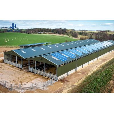 China Customized Color Steel Metal Frame Structure for Design Livestock Farming Pig Barn for sale